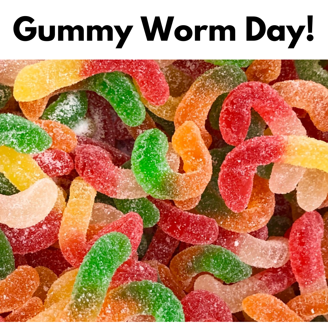 July 15th is National Gummy Worm Day – Life is Sweet Candy Store