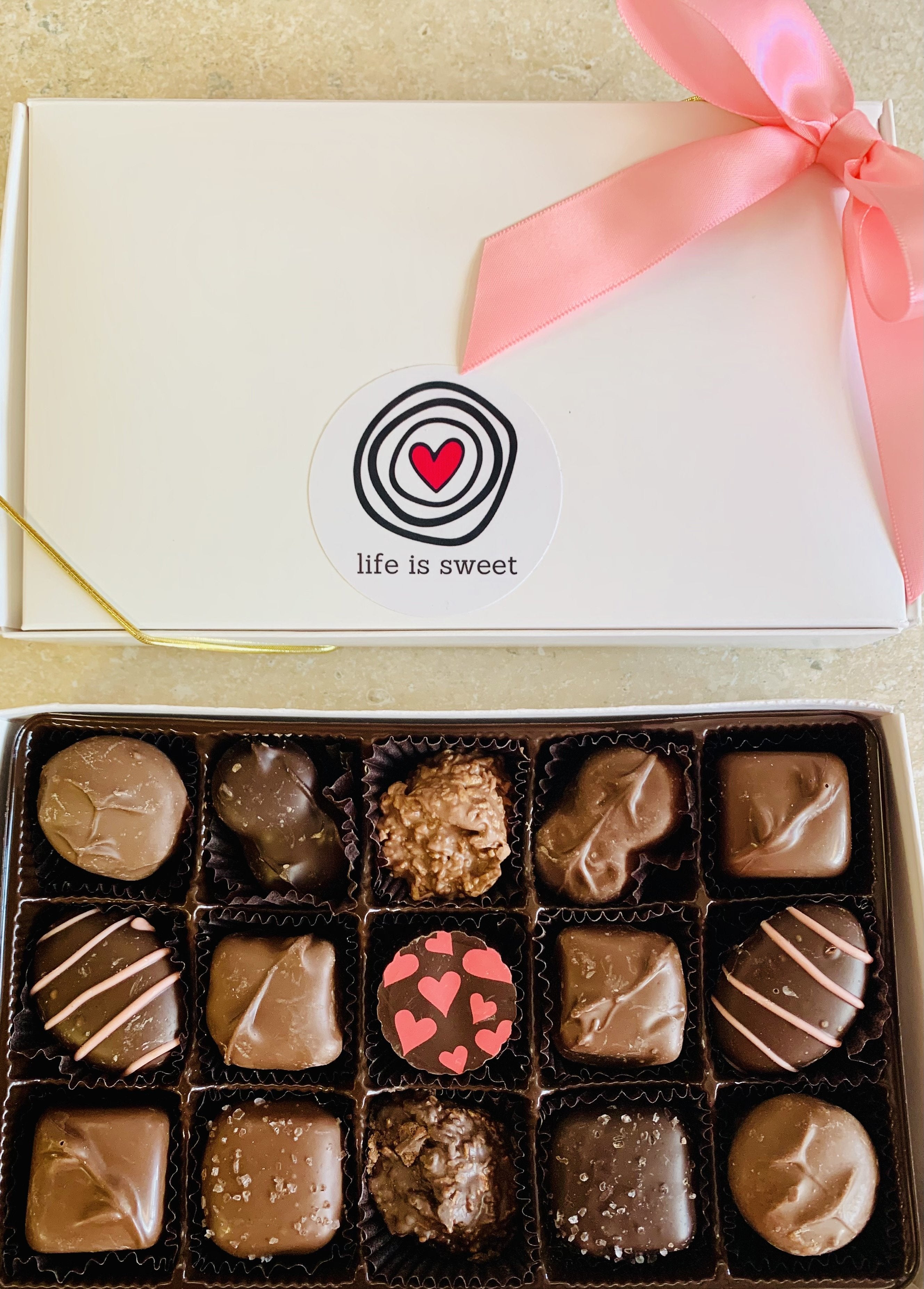 Traditional Chocolate Sampler Box – Life is Sweet Candy Store