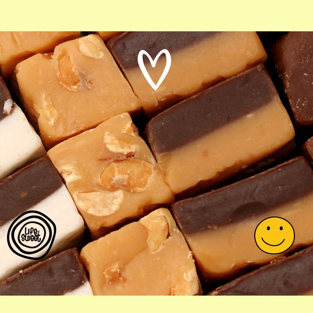 6 Piece Fudge sampler – Life is Sweet Candy Store