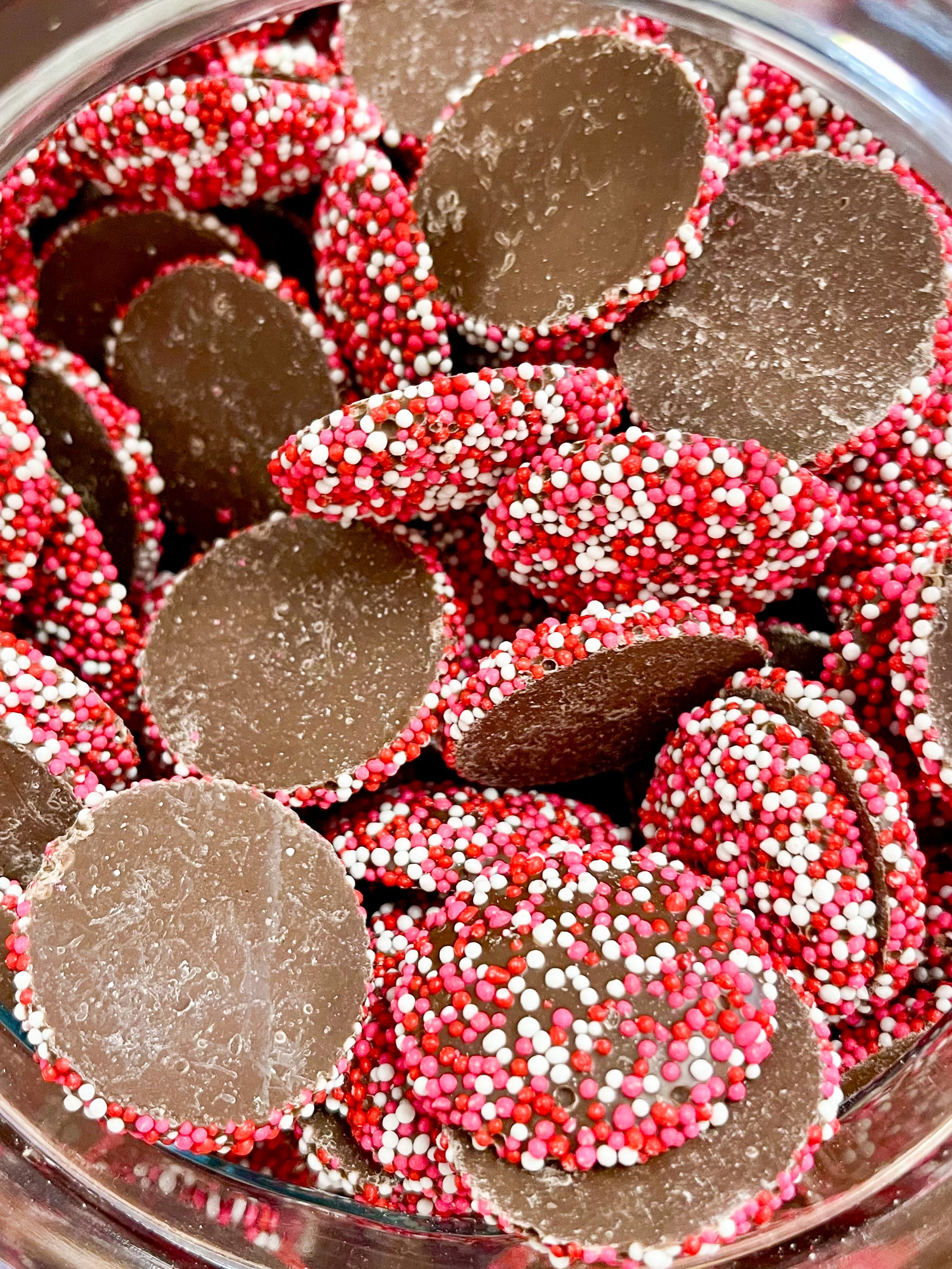 Non-Pareils Milk Chocolate - Valentine 1 LB – Life is Sweet Candy Store
