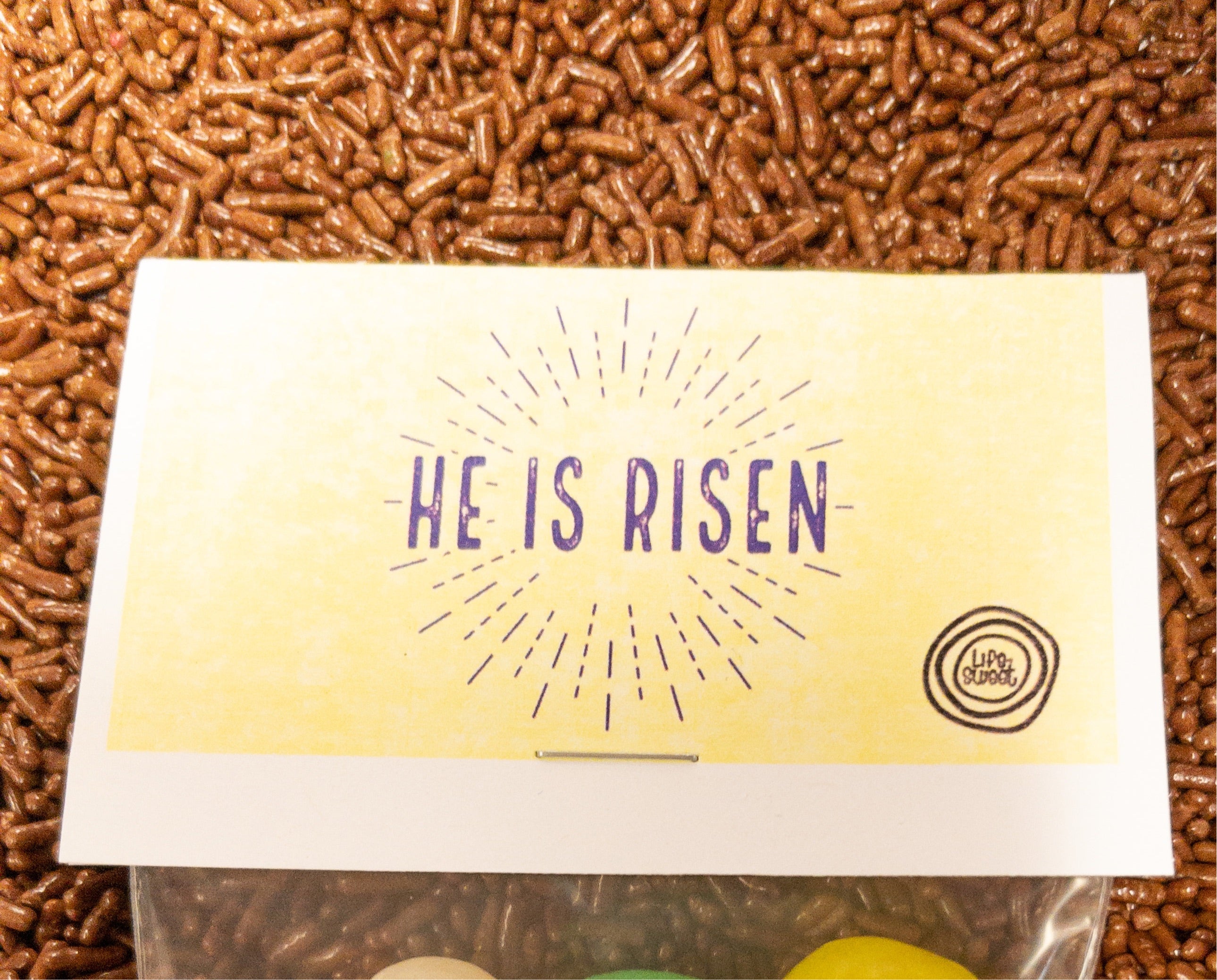 SIWC - Easter- He is risen – Life is Sweet Candy Store