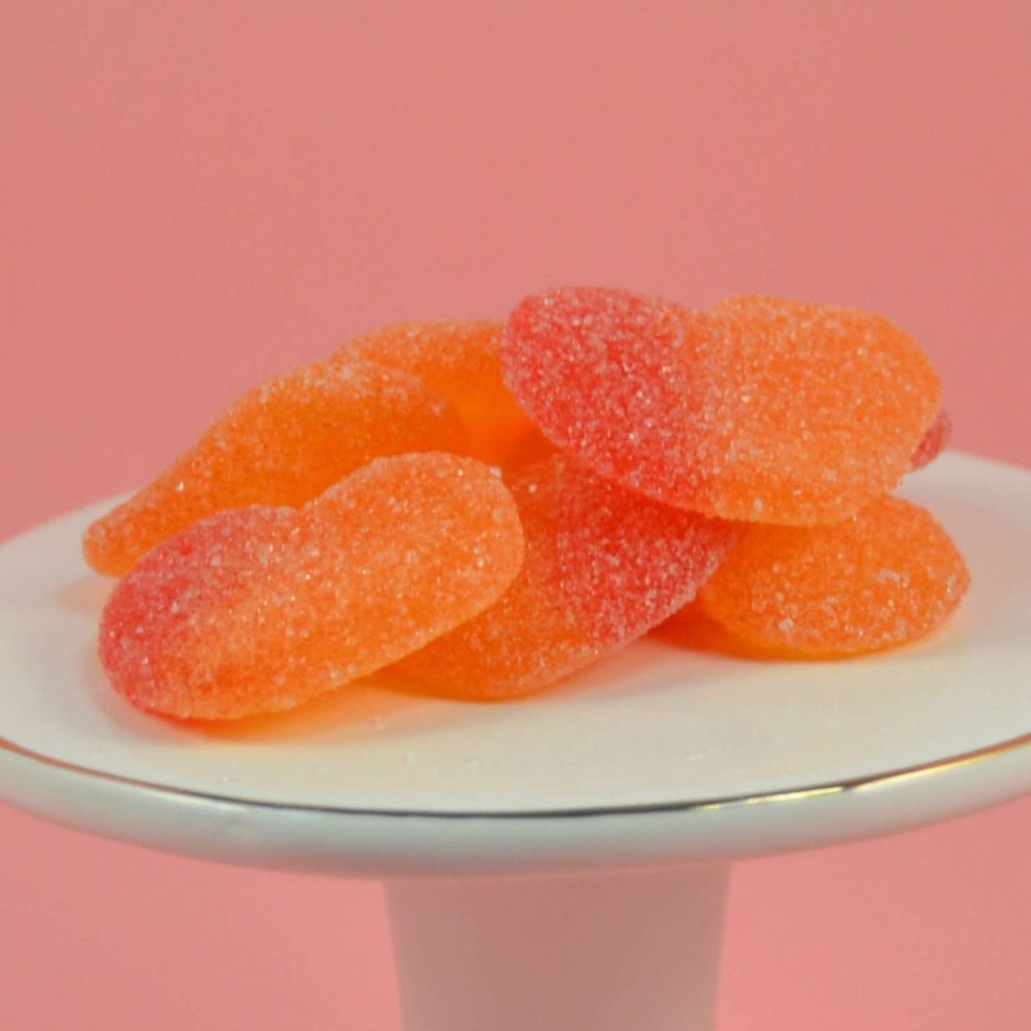Peach Gummies Hearts 1 LB – Life is Sweet Candy Store