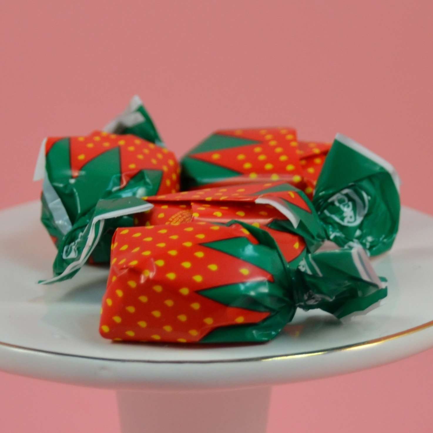 Strawberry Bon Bons 1 LB – Life is Sweet Candy Store